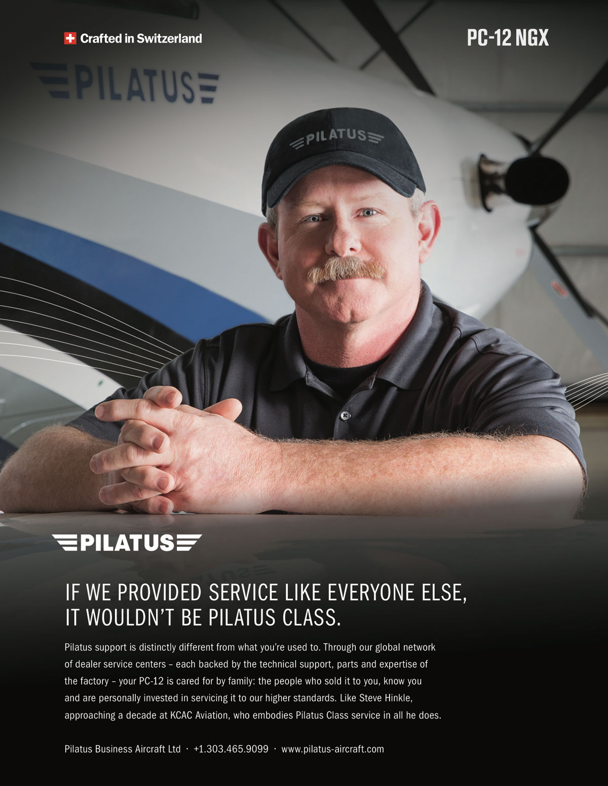 Pilatus Sales and Service Center PC-12 PC-24 | KCAC Aviation