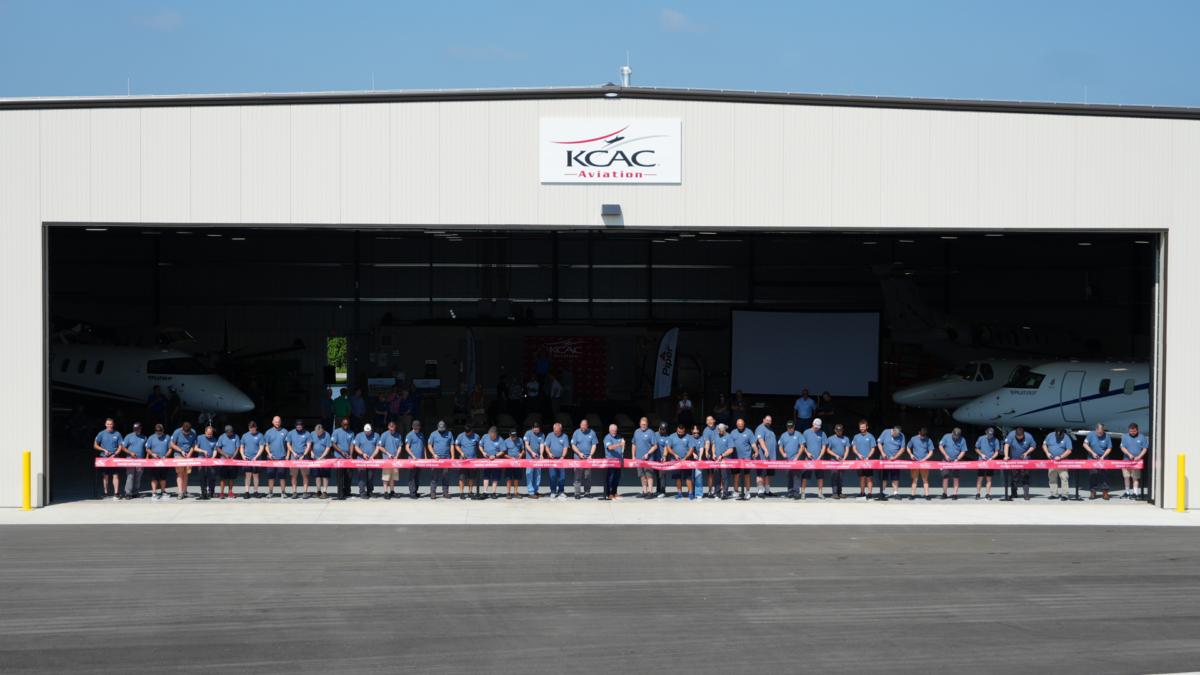 KCAC Aviation Expands with New 30,000-Square-Foot Maintenance Hangar ...