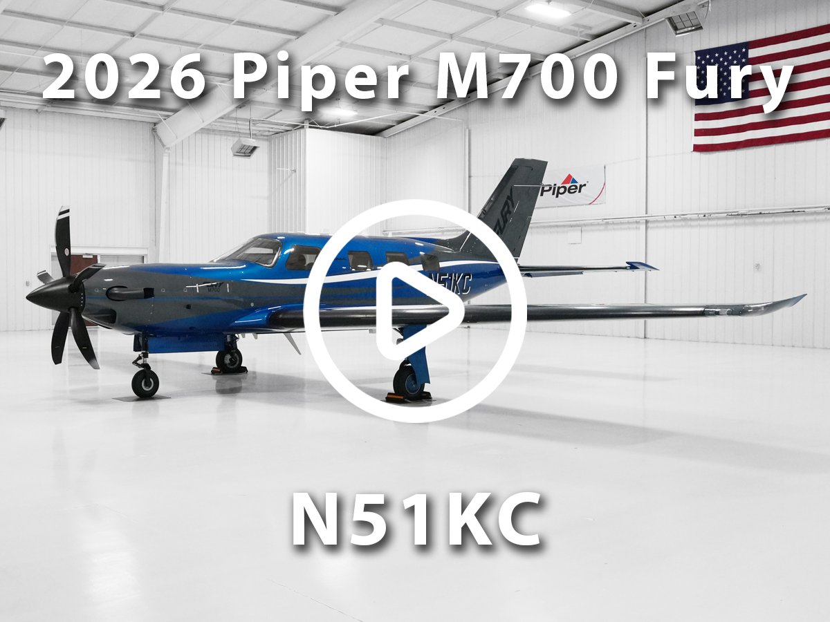 2026 Piper M700 Fury • N51KC • 360º Video Tour - KCAC Aviation